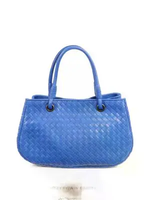 Bottega Veneta Intrecciato Handbag - Blue