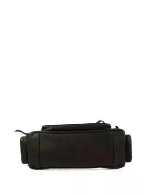 Miu Miu Pocket Leather Shoulder Bag