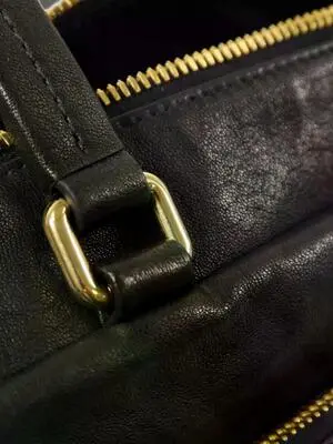 Miu Miu Pocket Leather Shoulder Bag