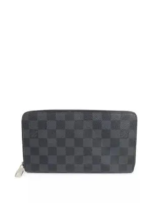 LOUIS VUITTON Damier Graphite Zippy Organizer Long Wallet