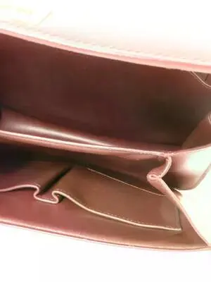 Celine Medium Classic Box Shoulder Bag - Red