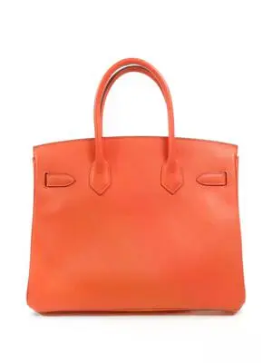 Hermès Birkin 30 Epsom Leather Handbag - Orange