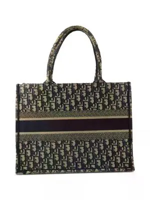 Dior Medium Book Tote Oblique Tote Bag