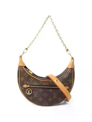 LOUIS VUITTON Loop Monogram Shoulder Bag - Brown
