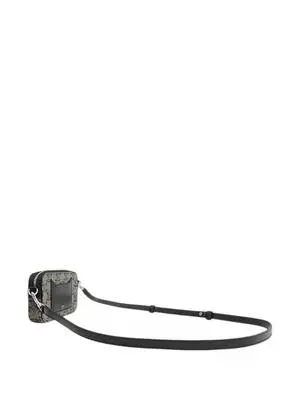 Celine Triomphe Coated Canvas Horizontal Pouch Crossbody Bag