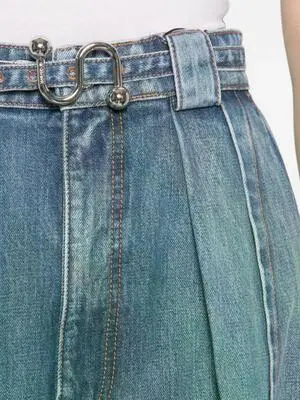 Sportmax Pleated-detail Cargo Jeans