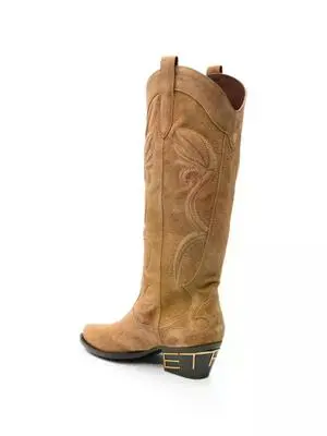 Etro Logo-plaque Boots