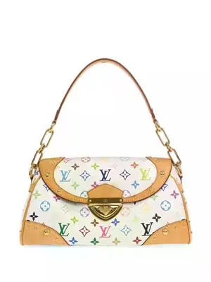 LOUIS VUITTON Takashi Murakami 2008 Monogram Beverly Shoulder Bag