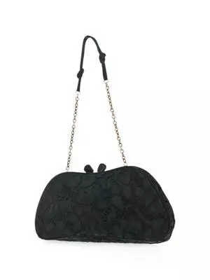Prada 1990-2000s Lace Chain Shoulder Bag