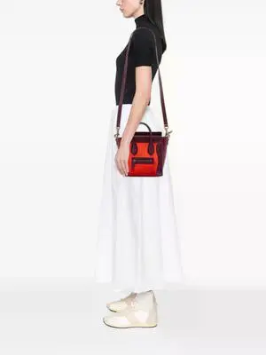 Celine Nano Luggage Satchel - Orange