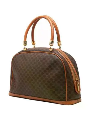 Celine 2000 Macadam Coated Canvas Handbag