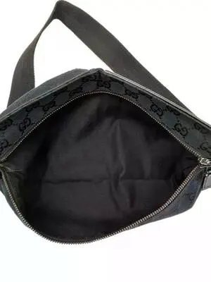 Gucci 2000-2015 Gg Canvas Double Pocket Belt Bag
