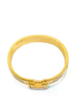 Hermès Clic H Enamel Bangle