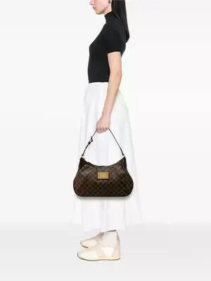 LOUIS VUITTON 2011 Damier Ebene Thames Gm Shoulder Bag
