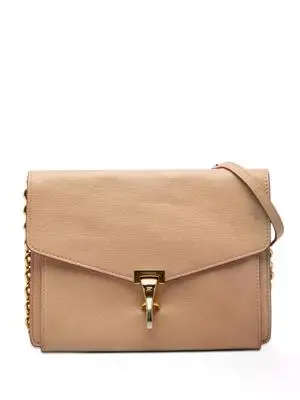 Burberry 2000-2017 Leather Macken Crossbody Bag - Brown