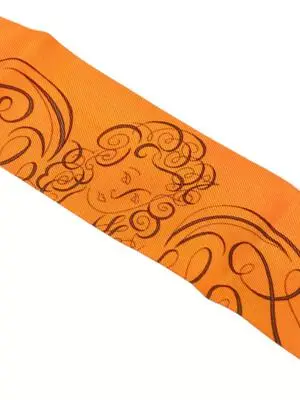 Hermès 1998-2002 Exercices Pour Former La Main Silk Twilly Scarf Scarves