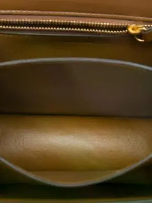 Celine Small Calfskin Classic Box Crossbody Bag - Brown