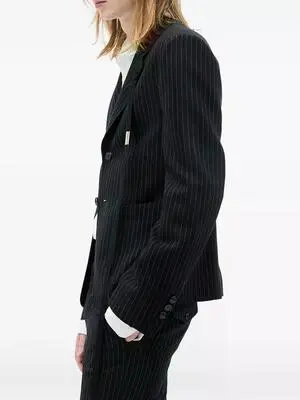 ANN DEMEULEMEESTER Rami Pinstripe-pattern Blazer