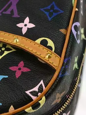 LOUIS VUITTON X Takashi Murakami 2004 Trouville Handbag - Black