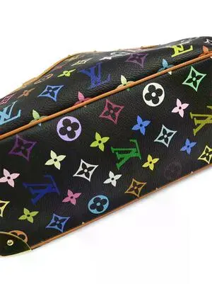 LOUIS VUITTON X Takashi Murakami 2004 Trouville Handbag - Black