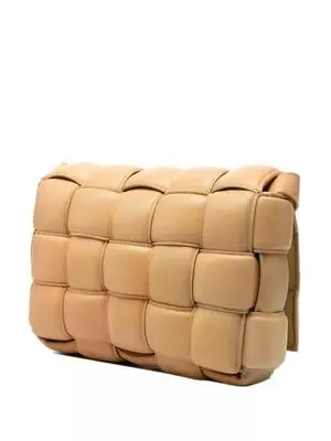 Bottega Veneta Nappa Intrecciato Padded Cassette Crossbody Bag - Brown
