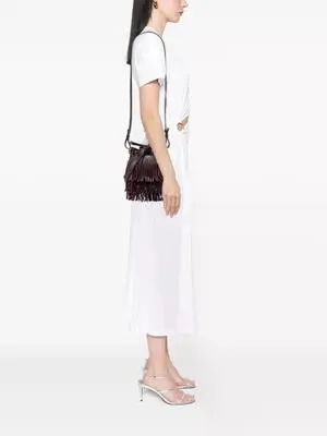 Saint Laurent Emmanuelle Fringe Bucket Bag