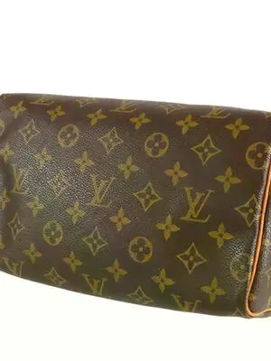 LOUIS VUITTON 2001 Monogram Speedy 25 Boston Bag