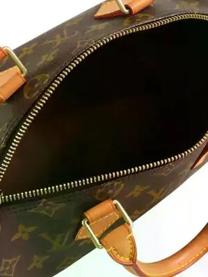 LOUIS VUITTON 2001 Monogram Speedy 25 Boston Bag