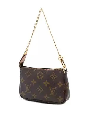 LOUIS VUITTON 2018 Monogram Mini Pochette Accessoires Handbag