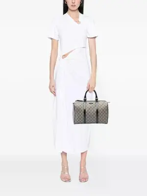 Gucci 2016-2026 Medium Gg Supreme Joy Boston Bag