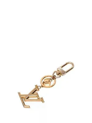 LOUIS VUITTON 2013 Plated Facettes Bag Charm And Key Holder - Gold