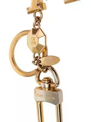 LOUIS VUITTON 2013 Plated Facettes Bag Charm And Key Holder