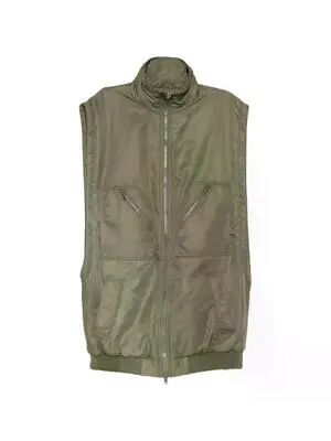 MAISON MARGIELA Zip-up Vest - Green