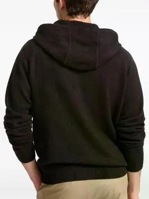 YVES SALOMON Drawstring Raglan-sleeve Hoodie