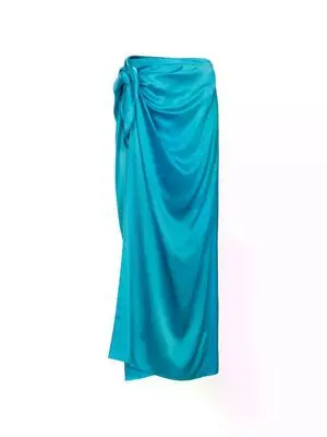 Balenciaga Easywrap Midi Skirt - Blue