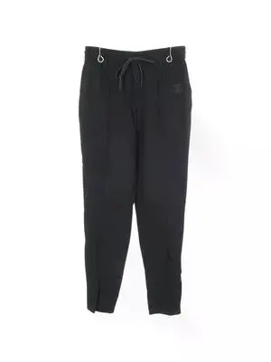 Burberry 2020s Logo-embroidery Trousers - Black