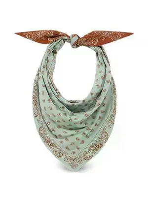 Guest In Residence Wild Rag Bandana Scarf - Green