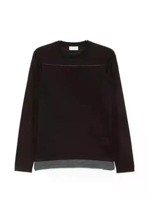 PAOLO PECORA Crew-neck Long-sleeve Knit