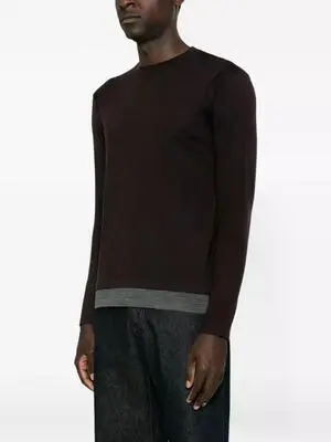 PAOLO PECORA Crew-neck Long-sleeve Knit