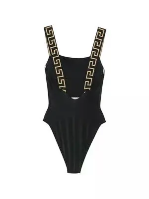 Versace Greca-strap Swimsuit