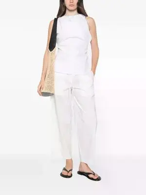 ST. AGNI Drawstring Fastening Cropped Pants