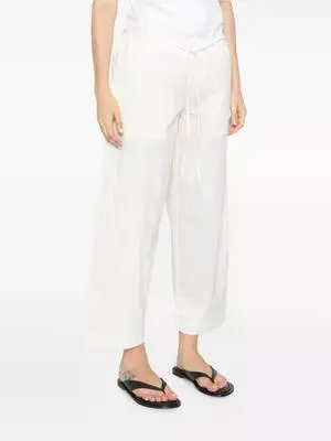ST. AGNI Drawstring Fastening Cropped Pants