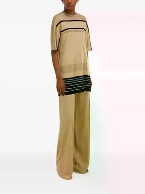 FERRAGAMO Viscose Trousers