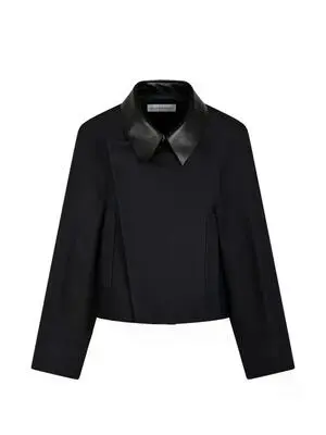 Givenchy A-line Cocoon Jacket - Blue