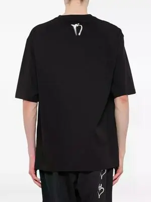 Y3 Yaksha Graphic-print T-shirt - Black