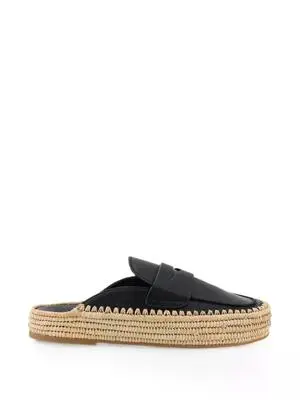 PALOMA BARCELO Belinda Raffia-platform Mules