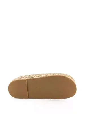 PALOMA BARCELO Belinda Raffia-platform Mules