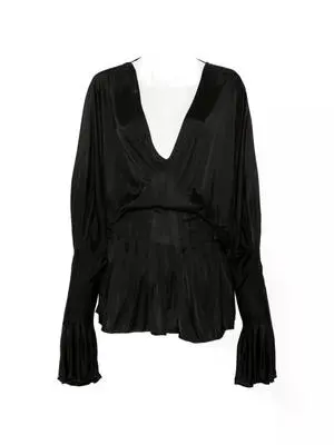 AYA MUSE V-neck Mini Dress - Black
