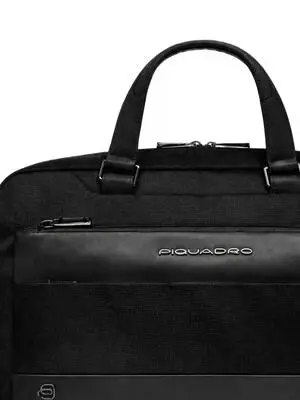 PIQUADRO 14-inch Logo-plaque Laptop Bag