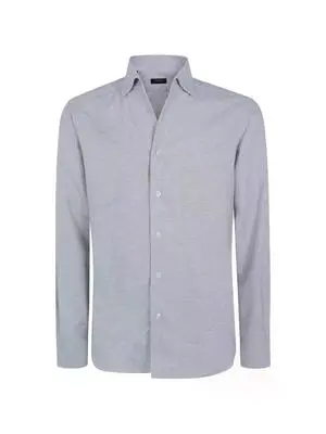 BARBA NAPOLI Button-down Long-sleeve Shirt